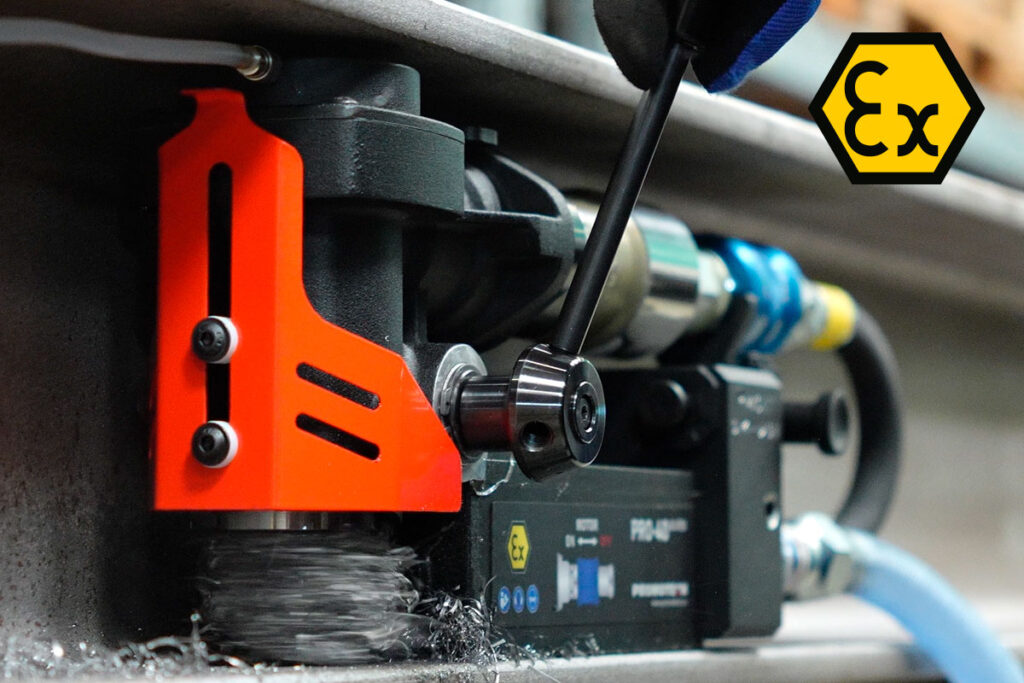 Range of ATEX Certified Pneumatic Drills - ATEX Certified Drilling Solution